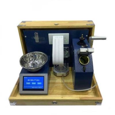 China ISO 2403 Touchscreen Electronic Cotton Fiber Airflow Meter Cotton Fiber Air Flow Analyzer Air Flow Meter for Cotton Fibe for sale