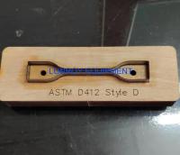 China ASTM D412 Style C D Dumbbell Die Cutter Plastic Test Plastic Test Machine for sale