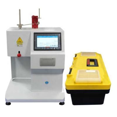 China ISO 1133 ASTM D1238 Touched Screen Melt Flow Index Tester Plastic Melt Flow Index Testing Equipment Plastic Test for sale
