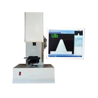 China Charpy Impact U/V Specimen Notch Optical Profile Projector Impact Specimen Notch Projector Plastic Test for sale