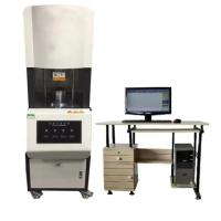China Rotational Vulcanizer Machine ASTM D5289 ISO 6502 No Rotor Rubber Rheometer Plastic Test for sale