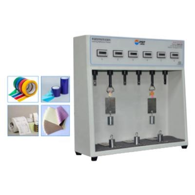 China 6 Bank Shear Tester Adhesive Tape Shear Test Machine ASTM D3654 Film Testing Equipment Film Testing Equipment Film Testi for sale