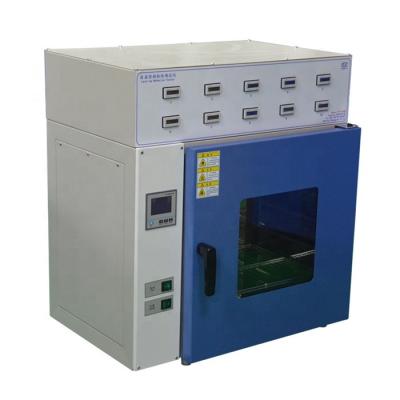China 10 Sets of Thermostatic Tape Retention Tester/High Temperature Viscosity Tester/Oven Adhesion Tester Film Testing Film T for sale