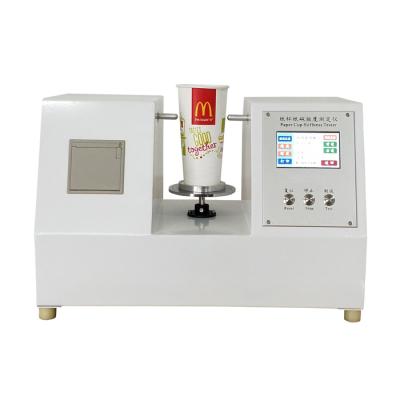 China Paper Cup Stiffness Tester/Paper Cup and Bowl Bending Stiffness Test Equipment /Dixie Cup Stiffness Test Machine Film Te for sale