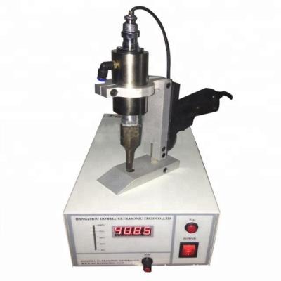 China Fabric Textile Ultrasonic Cutter/Ultrasonic Cloth Cutter/Ultrasonic Label Cutting Machine Textile Testing Machine for sale