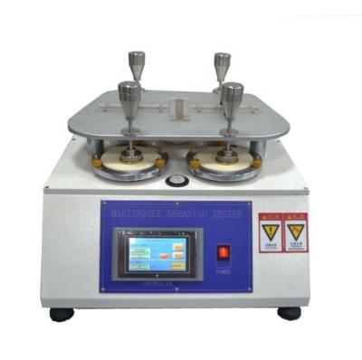 China ASTM D4966 DIN53863 ISO 20344 ISO12947 Four Station Martindale Abrasion Tester Textile Testing Machine for sale