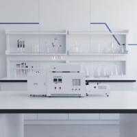 China Micro-coulometric Sulfur Content Analyzer Computer Controlled Microcoulomb Titration Tester Petrochemicals Sulfur Conten for sale