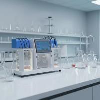 China ASTM D445 Fully Automatic Kinematic Viscosity Tester Petroleum Products Dynamic Viscosity Test Machine Kinematic Petrole for sale