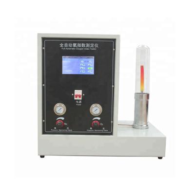 China ASTM D2863 ISO 4589 Automatic Oxygen Index Tester ISO 15705 Full-color Touch Screen Oxygen Sensor Oxygen Index Analyzer for sale