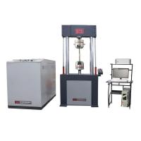 China Hydraulic Servo Fatigue Testing Machine Microcomputer-controlled Electro-hydraulic Servo High-frequency Dynamic Fatigue for sale