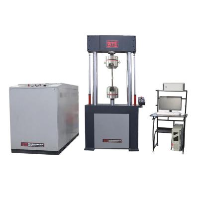 China Hydraulic Servo Fatigue Testing Machine Microcomputer-controlled Electro-hydraulic Servo High-frequency Dynamic Fatigue for sale