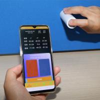 China 3NH CR2 Pocket Colorimeter CMOS Dual Light Path APP Color Card Search Digital Printing Ink Proofer for sale