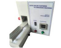 China AATCC Crockmeter Auto Color Fastness Crocking Machine Double Hammer 9N Load Digital Counter Ink Proofer for sale