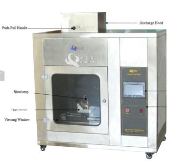 China Needle Flame Testing Machine Burning test Machine,Material Needle Flame Tester With Touch Screen Flammability Tester for sale