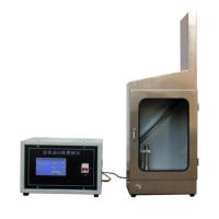 China Fabric Flammability Test Machine Flame Testing Machine Textiles 45 Degree Flammability Test Chamber Flammability Tester for sale