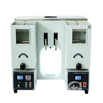 China SYD-6536A Double Tube Frame Petroleum Oil Products Distillation Tester Diesel Distillation Testing Machine Petroleum Pet for sale