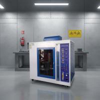 China ISO 3582 ASTM D4986 Foam Horizontal and Vertical Combustion Testing Machine Lab Flame Resistance Tester Flammability Tes for sale