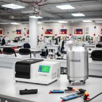 China DSC 300 Differential Scanning Calorimeter Melting Measurement Machine -170~600C Liquid Nitrogen Refrigeration DSC for sale