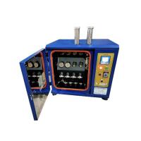 China Vertical Pneumatic Electric Small Padder Cotton Fiber Fabrics Rolling Machine Textile Laboratories Fabric Testing Equipment for sale