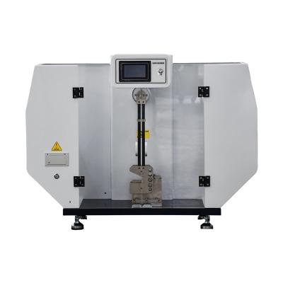 China LONROY ISO 8256 ASTM D256 Plastics Tensile Impact Tester ISO 179 ISO 180 Plastic Izod Impact Test Machine Pendulum Impact Tester for sale
