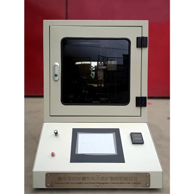 China ISO 340 AS 1334 Flammable Conveyor Belts Test Chamber Conveyor Belt Flammability Tester Flame Propagation Testing Machine for sale