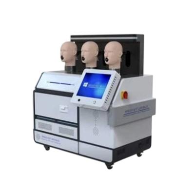 China Breathing Protection Mask Air Tightness Tester Respirator Protection Performance Test Machine Face Mask Airtightness Analyzer for sale