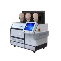 China Breathing Protection Mask Air Tightness Tester Respirator Protection Performance Test Machine Face Mask Airtightness Analyzer for sale
