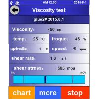 China SNB-1T Touch Screen Rotary Viscometer Viscosity Meter Laboratory Rotary Viscosity Analyzer High Precision Rotational Viscometer for sale