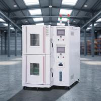 China Double-Chamber Constant Temperature and Humidity Test Chamber Dual Cabin Temperature Humidity Environmental Test Cabinet for sale