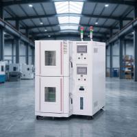 China Double-Chamber Constant Temperature and Humidity Test Chamber Dual Cabin Temperature Humidity Environmental Test Cabinet for sale