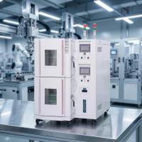 China Double-Chamber Constant Temperature and Humidity Test Chamber Dual Cabin Temperature Humidity Environmental Test Cabinet for sale