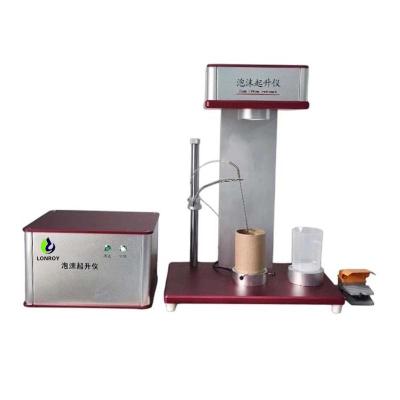 China Electronic Foam Metal Rising Analyzer Metal Foam Rising Lift Tester Foam Metal Lift Rise Testing Machine Rising Height Tester for sale