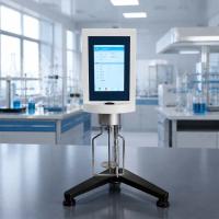 China NDJ-HVS2 ASTM D2196 Digital Rotational Viscosimeter ISO 2884 ISO 2555 Viscosity Tester Lab Rotary Viscometer Viscosity Equipment for sale