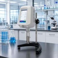 China RVDV-ET Programmable Intelligent Rheometer Rheological Properties Tester Shear Rate Meter Rotational Viscosity Rheology Analyzer for sale
