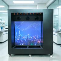 China Storm Dynamic Performance Testing Equipment  Kinetic Tempest Simulation Test Cabinet  Simulate Cyclonic Rain Typhoon Tester for sale