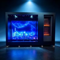 China Door Window Storm Test Chamber Building Sash Tempest Simulation Tester Simulate Typhoon and Heavy Downpour Testing Machine for sale