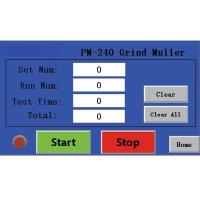 China PM-240 ISO 787 ISO 8780 Touch Screen Grind Muller ISO 8781 Pigments Inks Coloring Fading Power Tester Pigment Dispersion Machine for sale