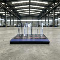 China Insulated Glass Structure and Fabrication Display Unit Glass Construction Showcase Glass Craft Exhibition Panel IGU Display Unit for sale