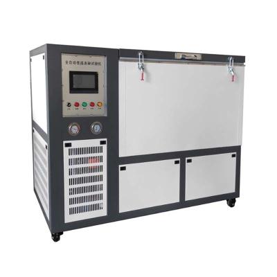 China Fully Automatic Low Temperature Freeze-thaw Testing Machine Concrete Durability Tester Ceramic Tiles Frost Resistance Analyzer for sale