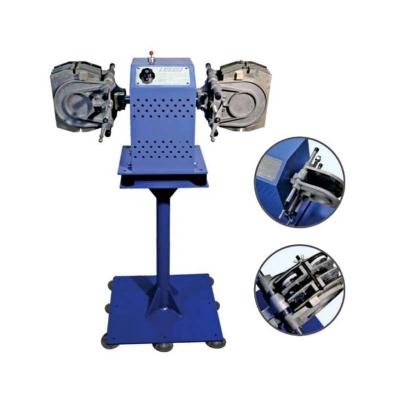 China Vertical Style Paint Shaker Blue Devil Ink Paint Disperser Dyestuff Agitator Mixer High Dispersion Mixing Machine with Bottles for sale