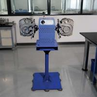 China Vertical Style Paint Shaker Blue Devil Ink Paint Disperser Dyestuff Agitator Mixer High Dispersion Mixing Machine with Bottles for sale