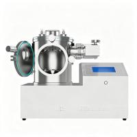 China Stainless Steel Chamber Dual-Target Magnetron Sputtering Coater Sputter Coating Tester Magnetic Controlled Deposition System for sale