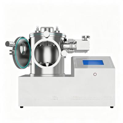 China Stainless Steel Chamber Dual-Target Magnetron Sputtering Coater Sputter Coating Tester Magnetic Controlled Deposition System for sale