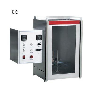 China EN 60903 Insulating Gloves Flame Resistance Tester Gloves Burning Performance Test Machine Flammability Analyzer for sale