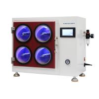 China ISO 12945 ASTM D3512 Textile Random Tumble Method Pilling Tester ASTM D1375 Fabrics Pilling Resistance Testing Machine for sale
