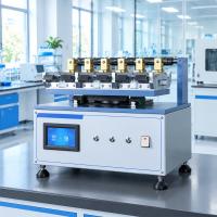China JIS L0849 JIS K6328 Garment Textile Color Fastness Tester JIS P8136 JIS L0823 Solvents Color Fastness Rubbing Test Machine for sale