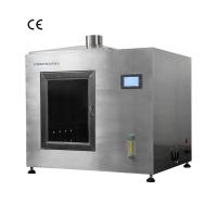China ISO 15025 BS EN 469 Vertical Textiles Flame Retardancy Test Machine ISO 11612 Fabric Burning Tester Flammability Test Device for sale