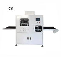 China Dual Plasma Surface Activation Coater In-line Plasma Nano Coating Machine Glass Screen Protectors Cleaning AF Coating Processor for sale