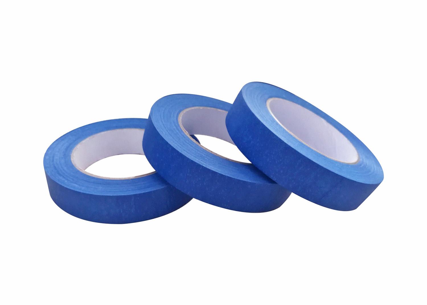 blue masking tape