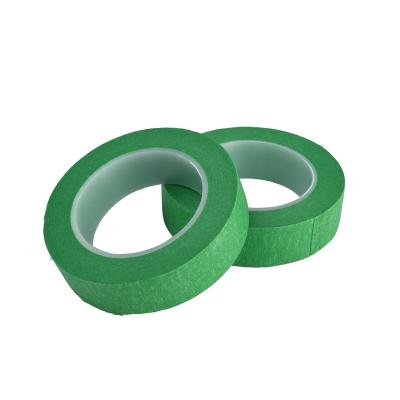 China Wholesale Price Single Side Residue Free Rubber Green Masking Tape for sale